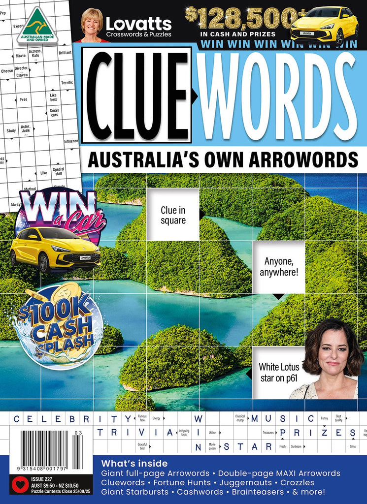 Shop Lovatts Cluewords 6-Issue Gift Subscription | Buy direct at ...