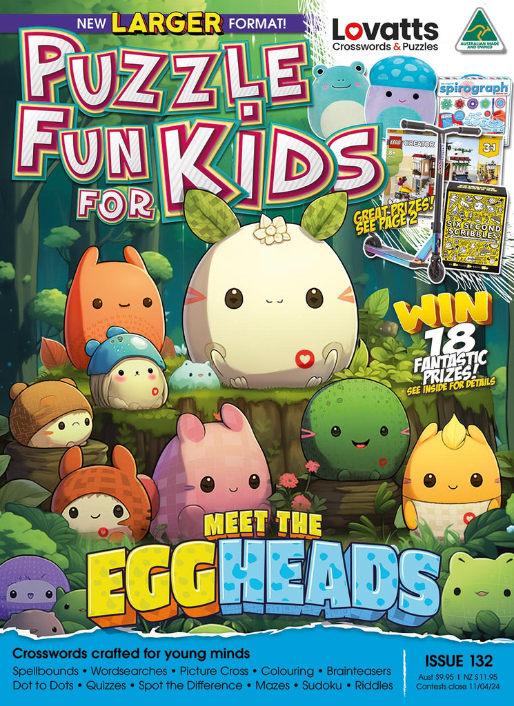 Shop Buy Puzzle Fun For Kids Issue 132 | LovattsMagazines.co.nz ...