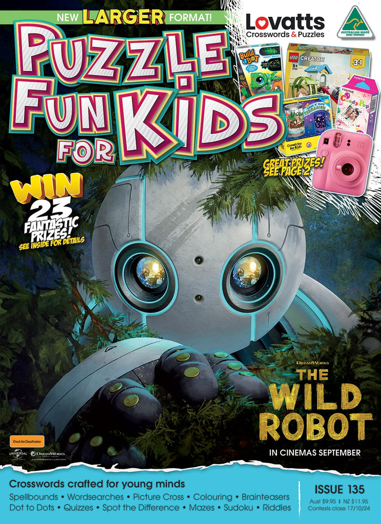Shop Buy Puzzle Fun For Kids Issue 135 | LovattsMagazines.co.nz ...