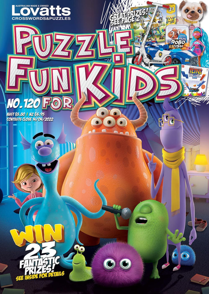 Shop Buy Puzzle Fun For Kids Issue 120 | LovattsMagazines.co.nz ...