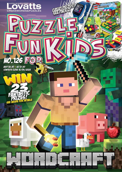 Shop Buy Puzzle Fun For Kids Issue 126 | LovattsMagazines.co.nz ...